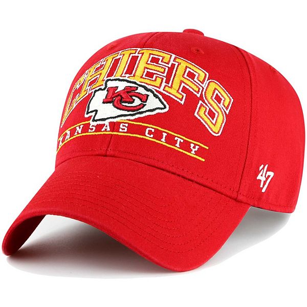 Men's '47 Red Kansas City Chiefs Fletcher MVP Adjustable Hat