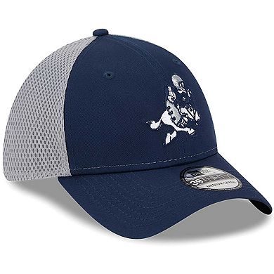 Men's New Era Navy/Gray Dallas Cowboys Retro Joe Main Neo 39THIRTY Flex Hat