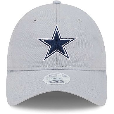 Women's New Era Gray Dallas Cowboys Main Core Classic 2.0 9TWENTY ...