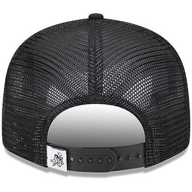 Men's New Era Black Dallas Cowboys Retro Joe Main Trucker 9FIFTY ...