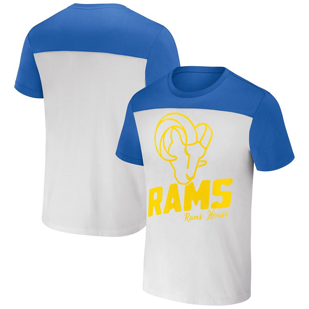 Men's NFL x Darius Rucker Collection by Fanatics Cream Los Angeles Rams ...