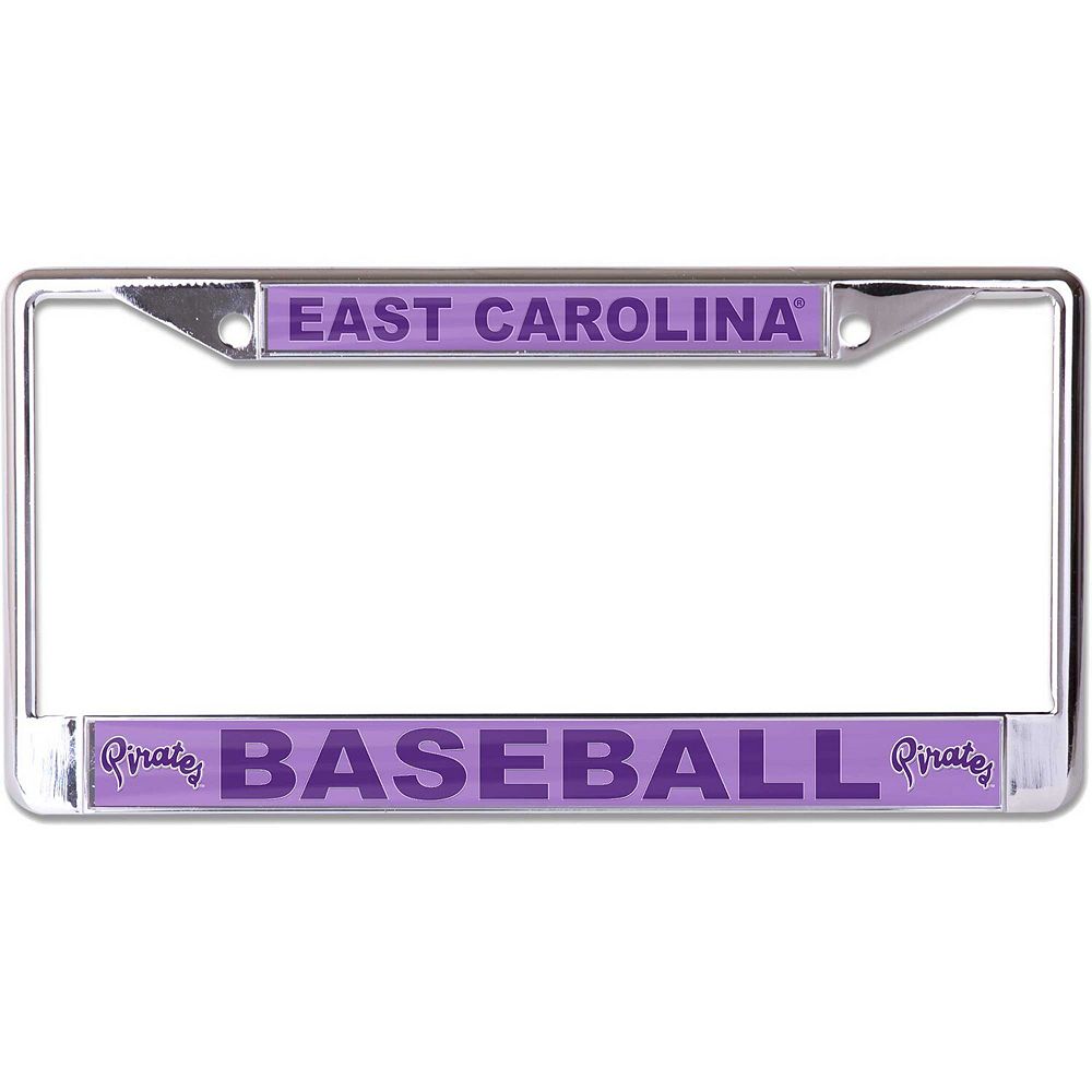 WinCraft ECU Pirates 12'' x 6'' Laser-Cut Baseball Powder Purple ...