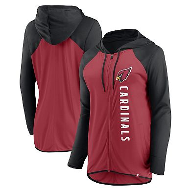 Women's Fanatics Branded Cardinal/Black Arizona Cardinals Forever Fan ...