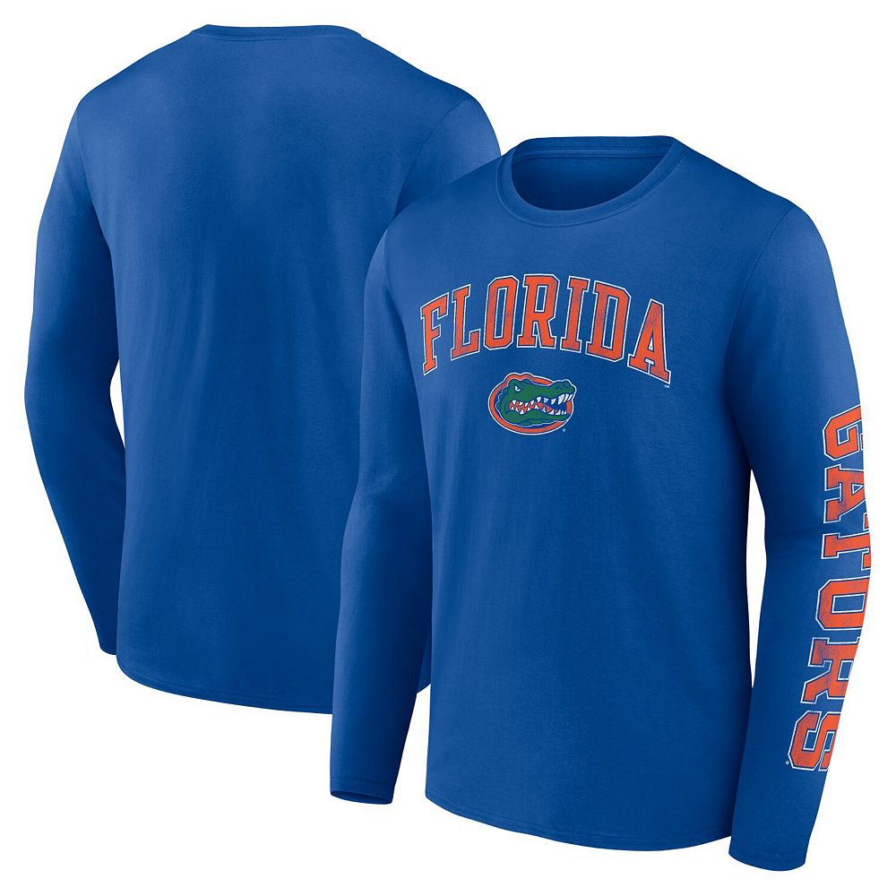 Men's Fanatics Branded Royal Florida Gators Distressed Arch Over Logo ...