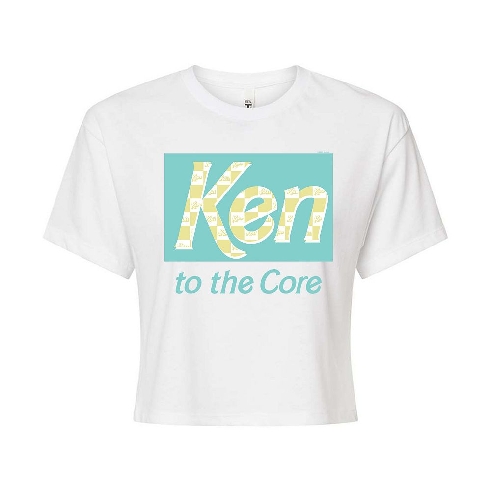 Juniors' Barbie™ Ken To The Core Cropped Tee