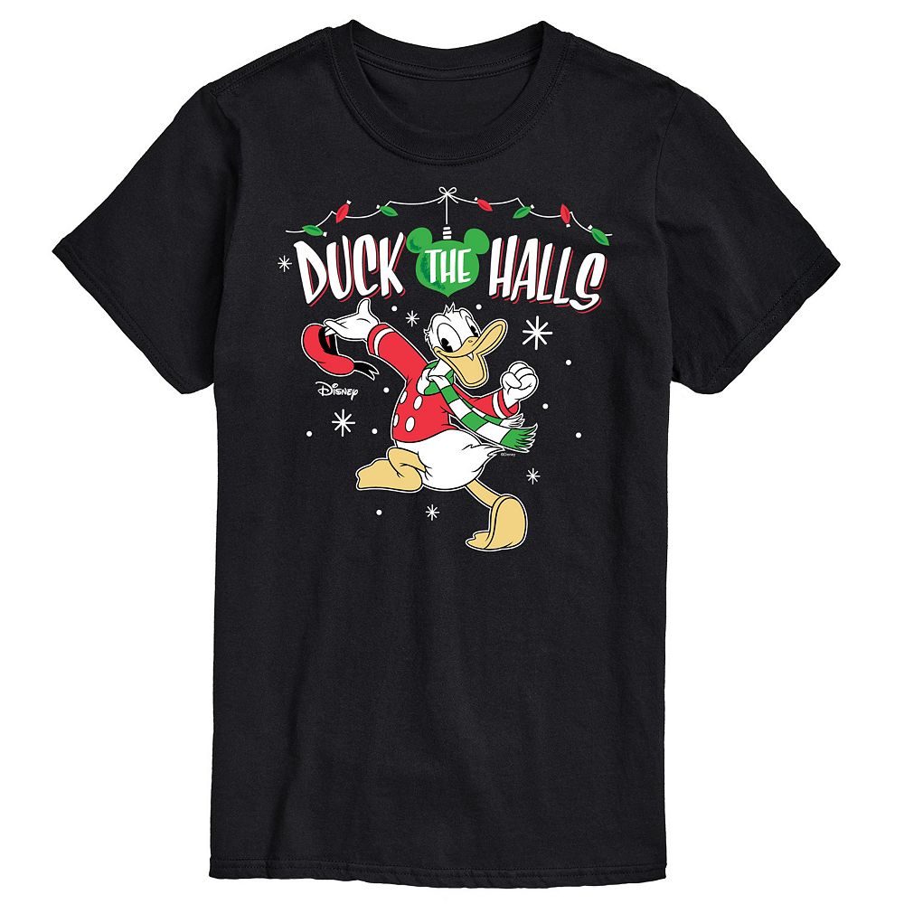 Disney Men's Duck The Hal Long-sleeved Tee