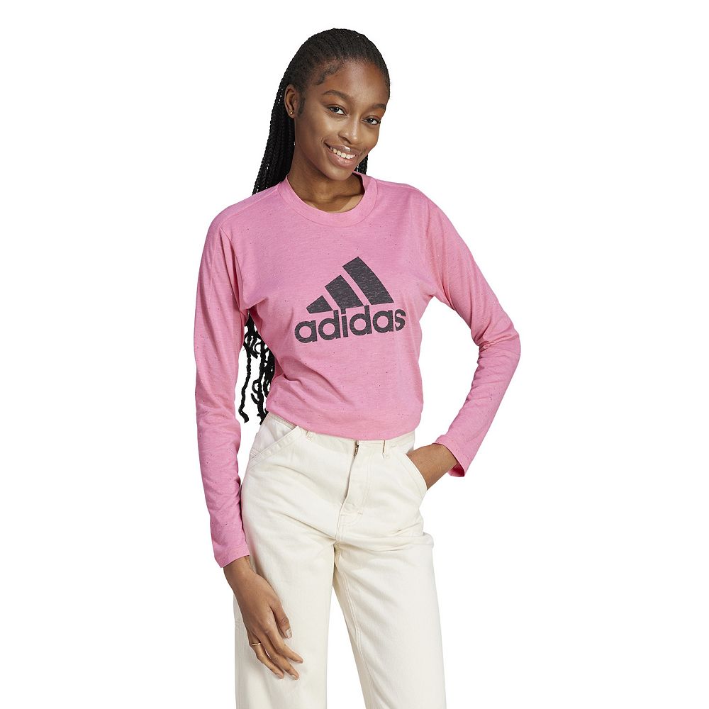 Women's adidas Winners Long Sleeve Tee - Size: Medium