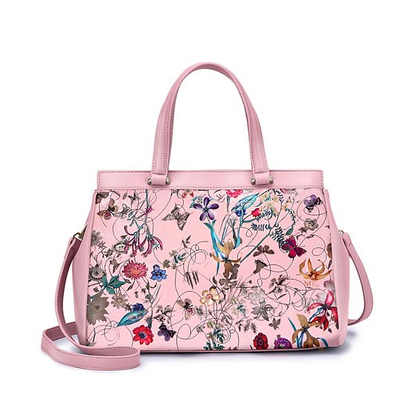 Mellow World Stellan Floral Print Satchel Bag