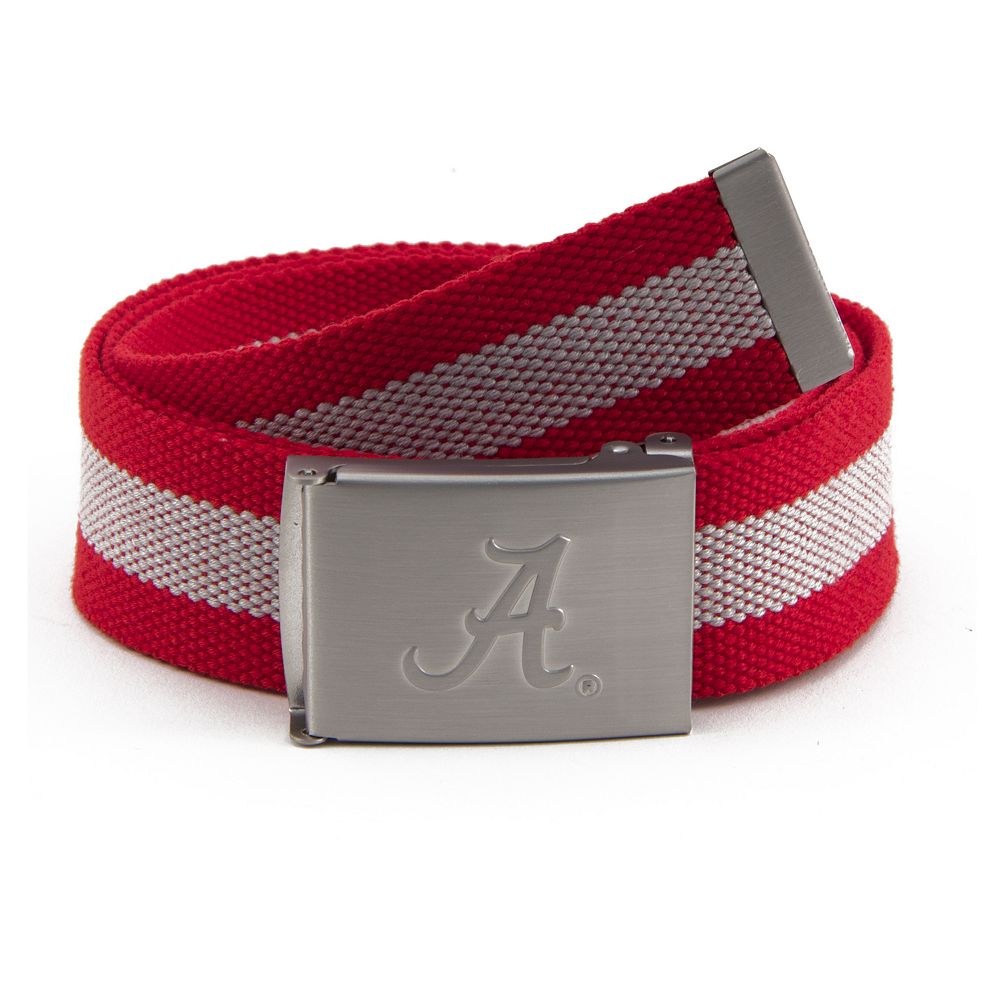 Men's NCAA Alabama Crimson Tide Fabric Belt