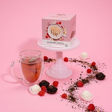 Pinky Up Raspberry Truffle Pyramid Tea Sachets