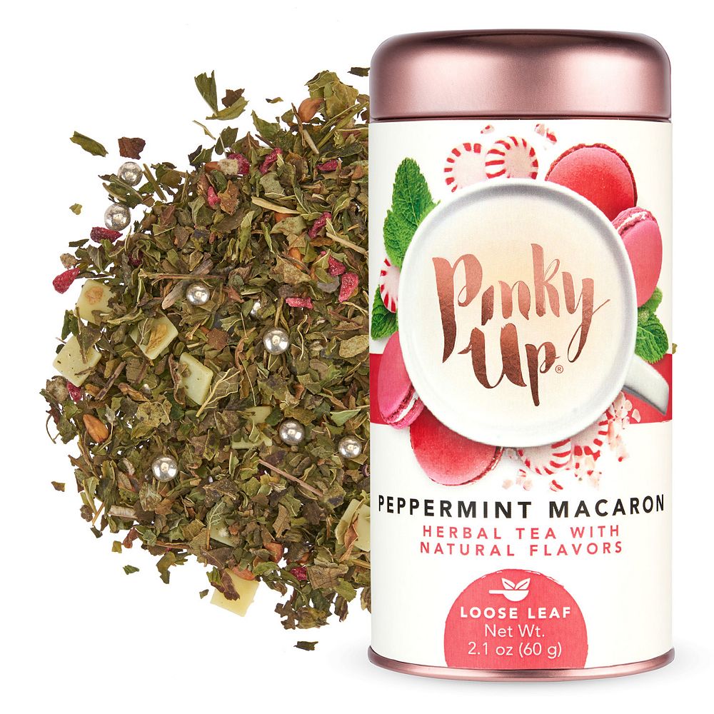 Pinky Up Peppermint Macaron Loose Leaf Tea Tins