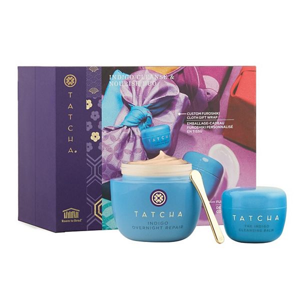 Tatcha Japanese Indigo Cleanse + Nourish Fragrance-Free Skincare Duo