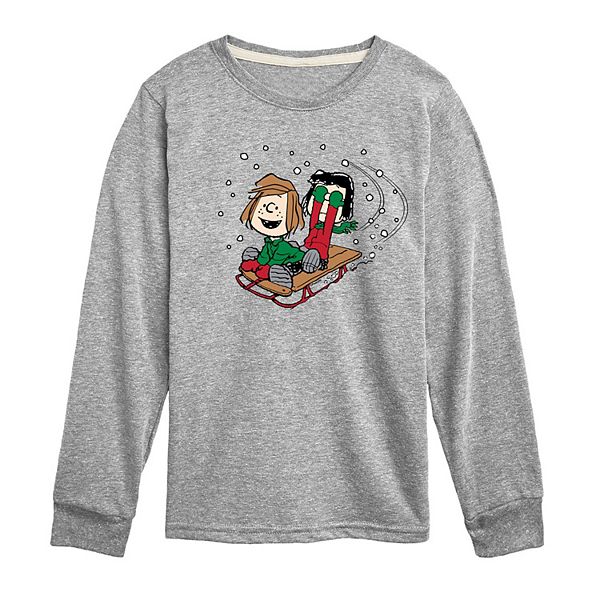 Boys 8-20 Peanuts Peppermint Patty Long Sleeve Graphic Tee
