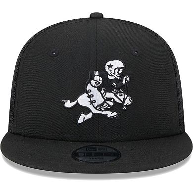 Youth New Era Black Dallas Cowboys Retro Joe Main B-Dub 9FIFTY Trucker ...