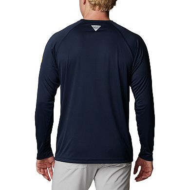 Men's Columbia Navy Michigan Wolverines Terminal Tackle Omni-Shade ...