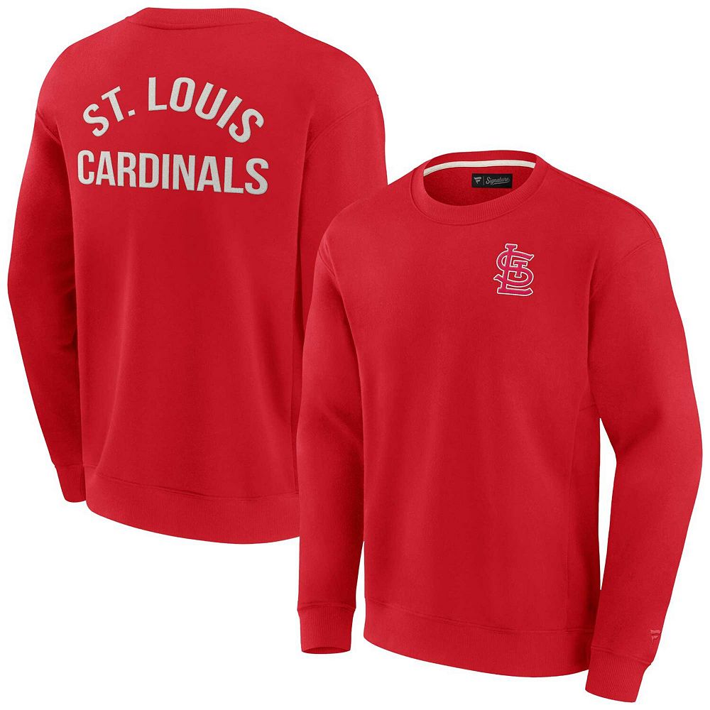 Unisex Fanatics Signature Red St. Louis Cardinals Super Soft Fleece ...