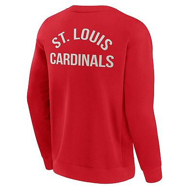 Unisex Fanatics Signature Red St. Louis Cardinals Super Soft Fleece ...