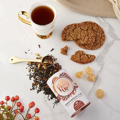 Pinky Up Gingerbread Loose Leaf Tea Tins