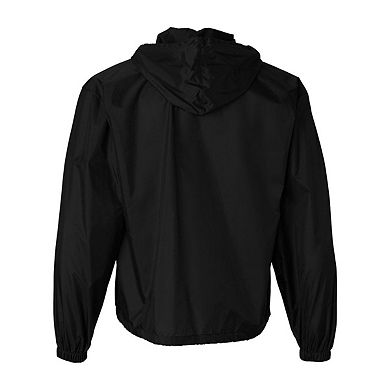 Augusta Sportswear Packable Half-Zip Hooded Pullover Jacket