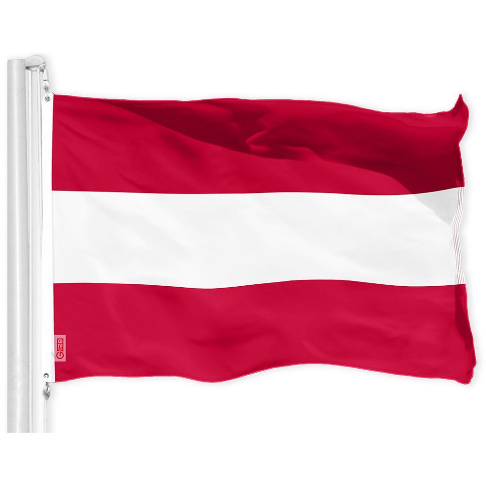 G128 Austria 150D 3x5 Ft Printed Polyester Flag