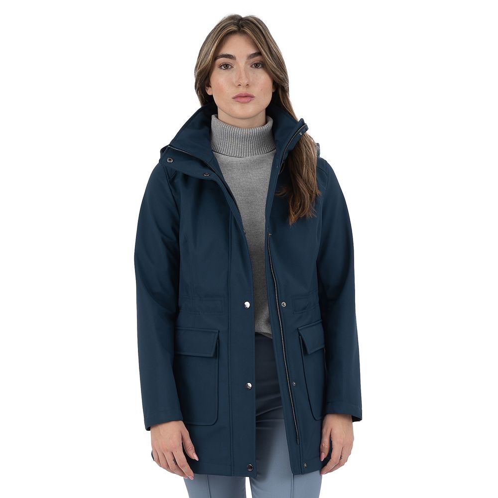 Women's Fleet Street Hooded Soft Shell Coat