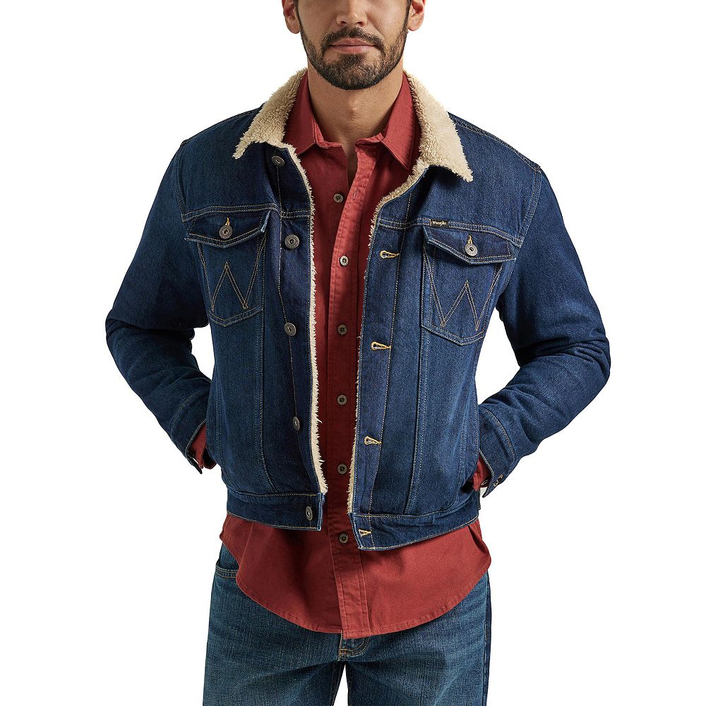 Men's Wrangler Sherpa Lined Jacket