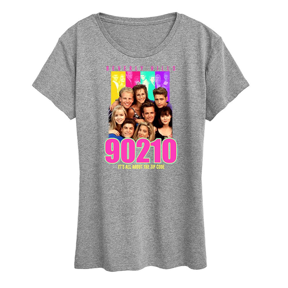 Women's 90210 Characters Group Graphic Tee