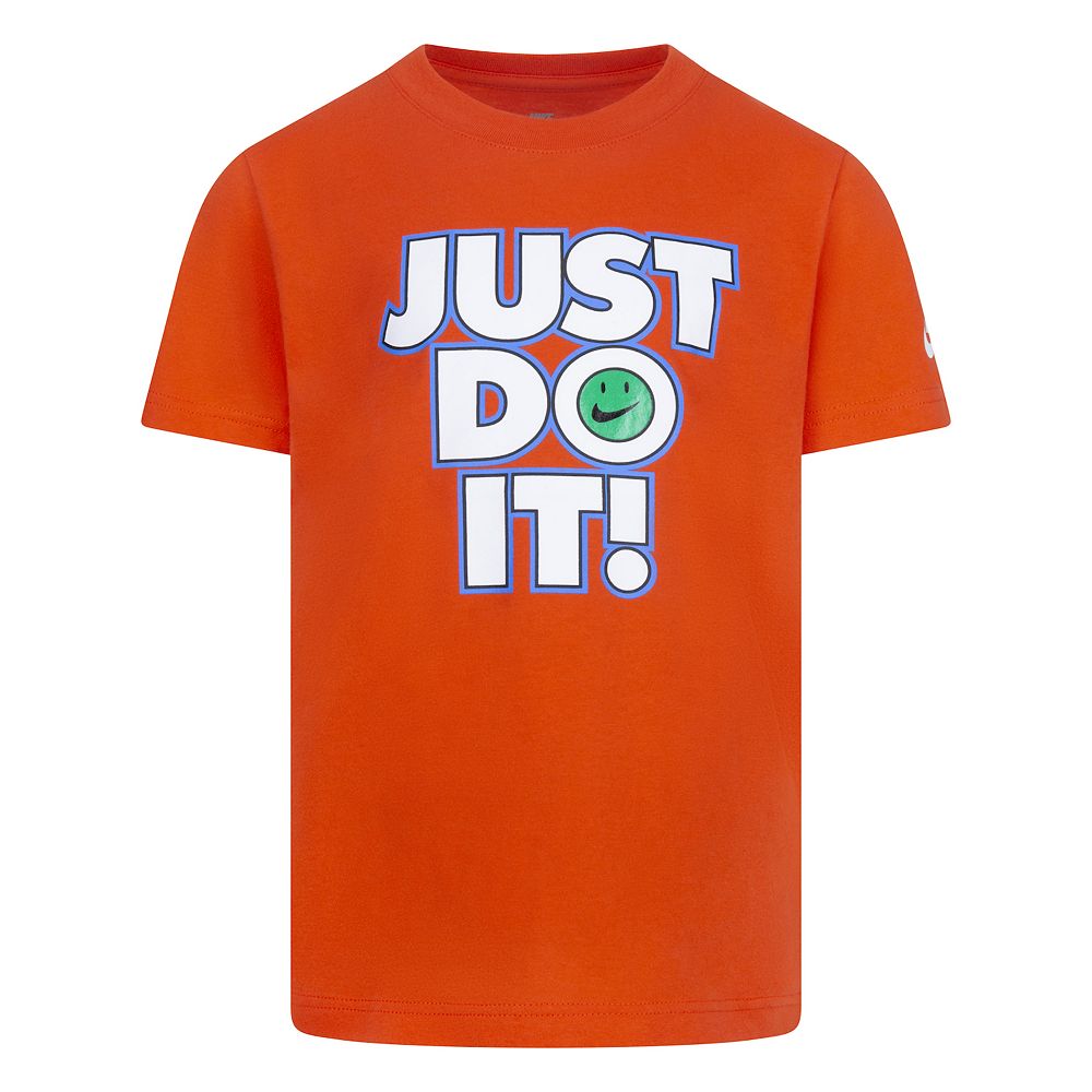 Boys 4-7 Nike "Just Do It!" Smiley T-Shirt