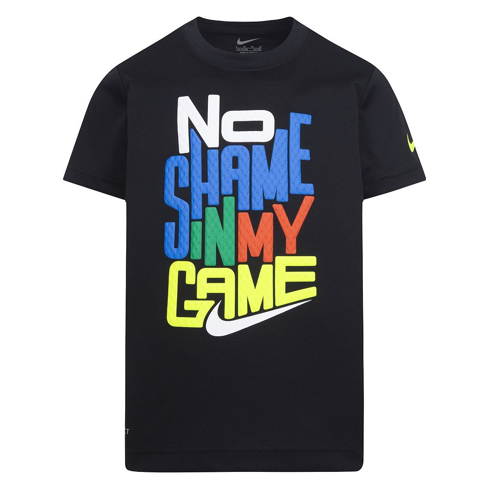 Boys 4-7 Nike "No Shame In My Game" Dri-FIT T-shirt