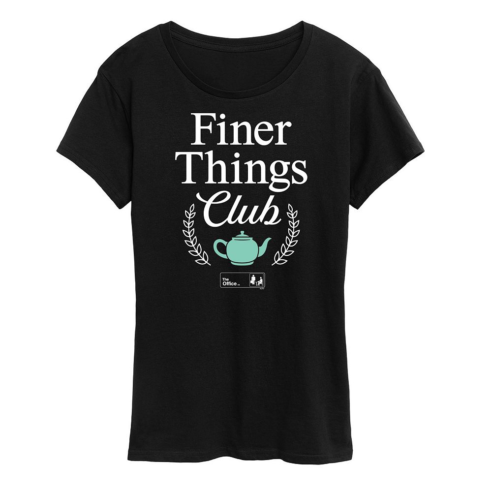 Women's The Office Finer Things Club Graphic Tee