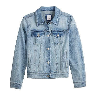 Petite LC Lauren Conrad New Core Denim Jacket