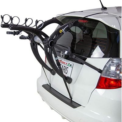 Saris Bones EX Trunk Bike Rack Bike Rack for Car and SUV 2 Bikes Black