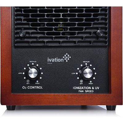 Ivation 5 in 1 HEPA Air Purifier Ozone Generator Ionizer Deodorizer for Up to 3 700 sq ft