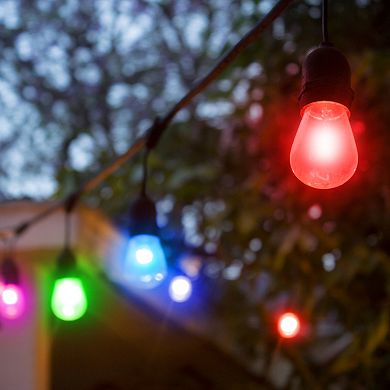 Monster 40-ft. Smart Outdoor Patio Waterproof Multi-Color LED String Lights