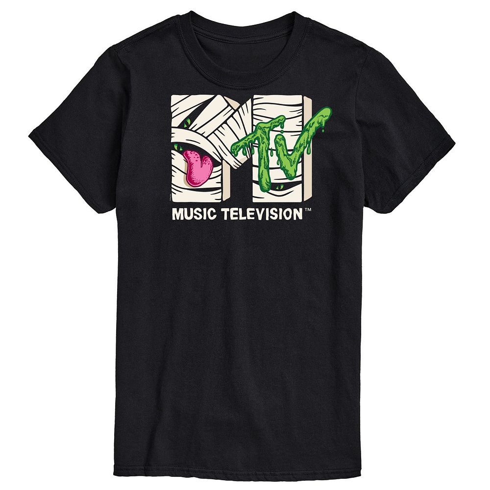 Big & Tall MTV Mummy Monster Logo Graphic Tee