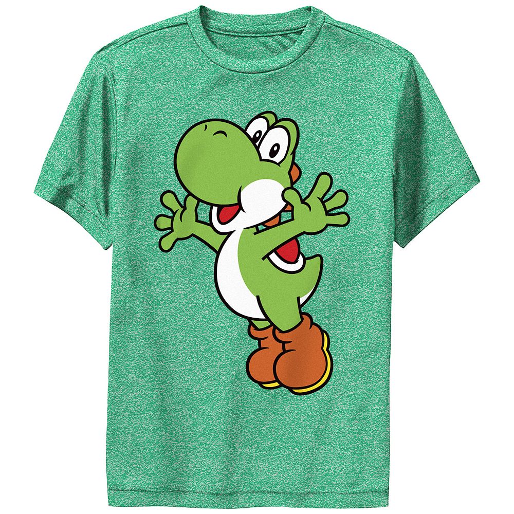 Boys 8-20 Nintendo Super Mario Bros Yoshi Excited Graphic Tee