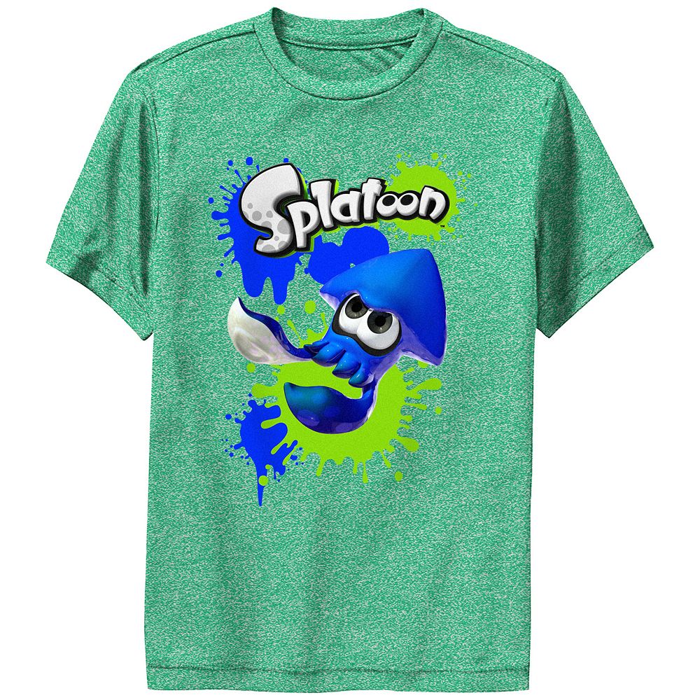 Boys 8-20 Splatoon Blue Squid Graphic Tee
