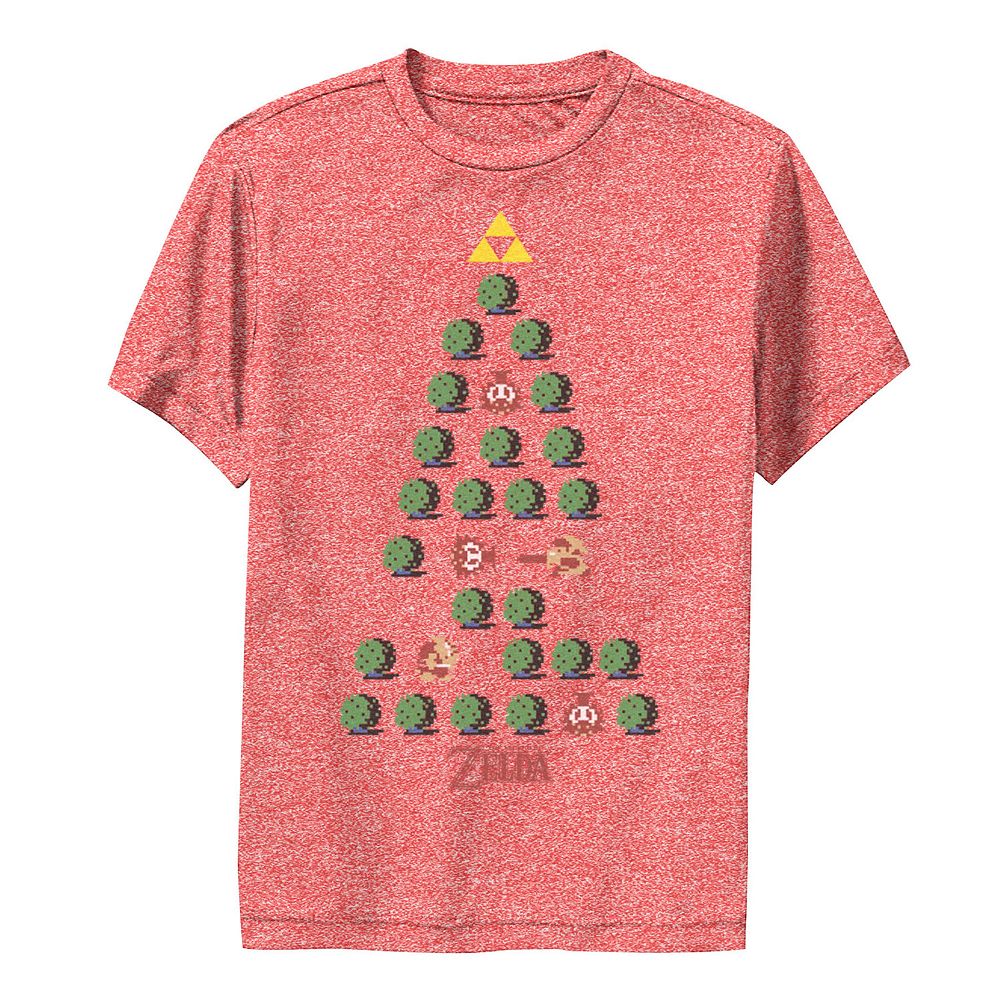 Boys 8-20 The Legend Of Zelda Christmas Tree Graphic Tee