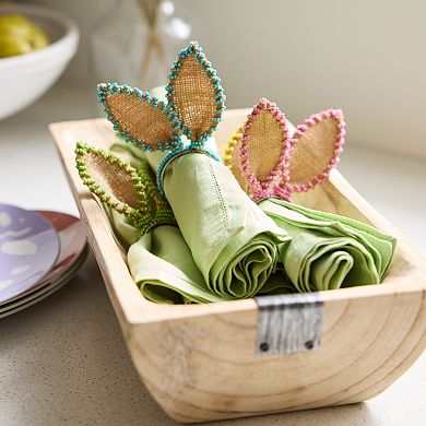 Celebrate Together™ Easter Rabbit Ears Napkin Rings 4-piece Set