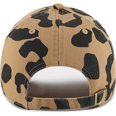 Women's '47 Cal Bears Rosette Leopard Clean Up Adjustable Hat