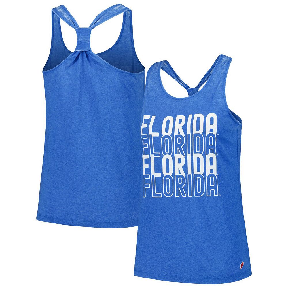 Women's League Collegiate Wear Royal Florida Gators Stacked Name ...
