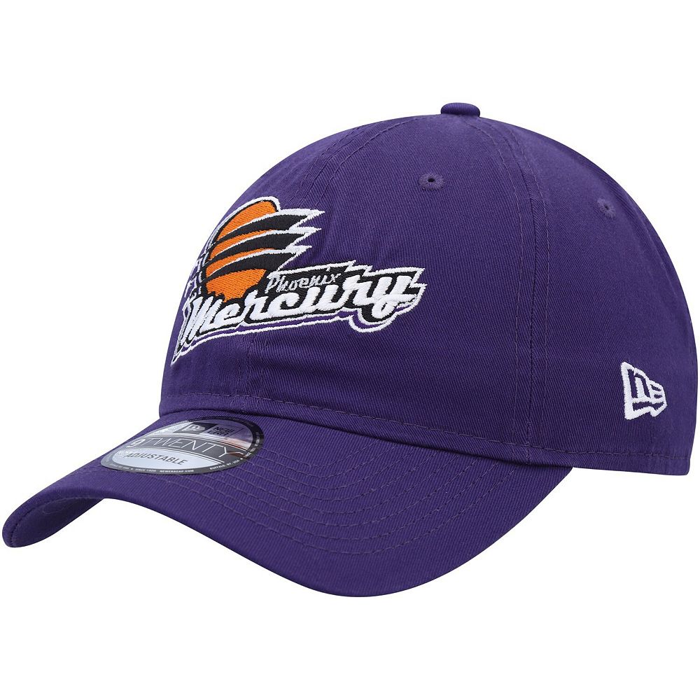 Men's New Era Purple Phoenix Mercury Core Logo 9TWENTY Adjustable Hat