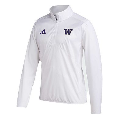 Men's adidas White Washington Huskies Sideline AEROREADY Raglan Sleeve ...