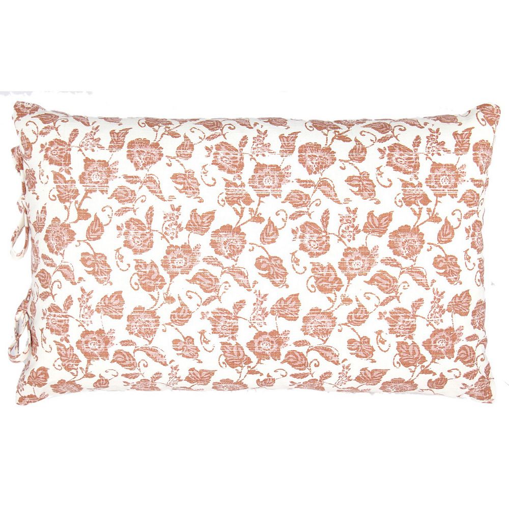 Sonoma Goods For Life® Distressed Floral Tie 16" x 26" Throw Pillow