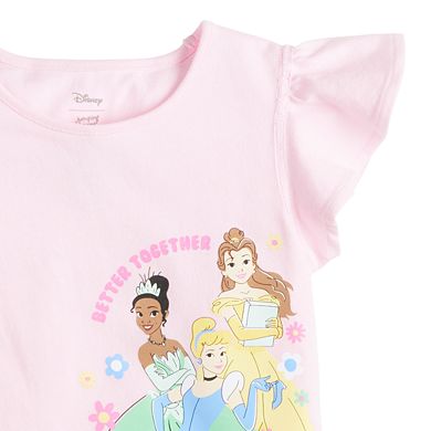 Disney Princess Tiana, Belle & Cinderella Toddler & Girls 4-12 Adaptive ...