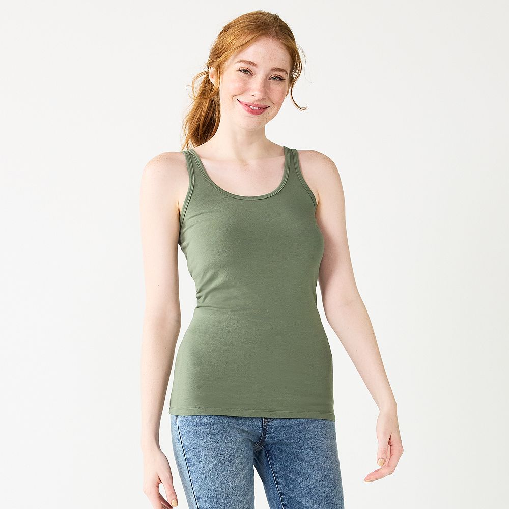 Juniors' SO® Double Scoop Tank
