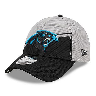 Men's New Era Gray/Black Carolina Panthers 2023 Sideline 9FORTY ...