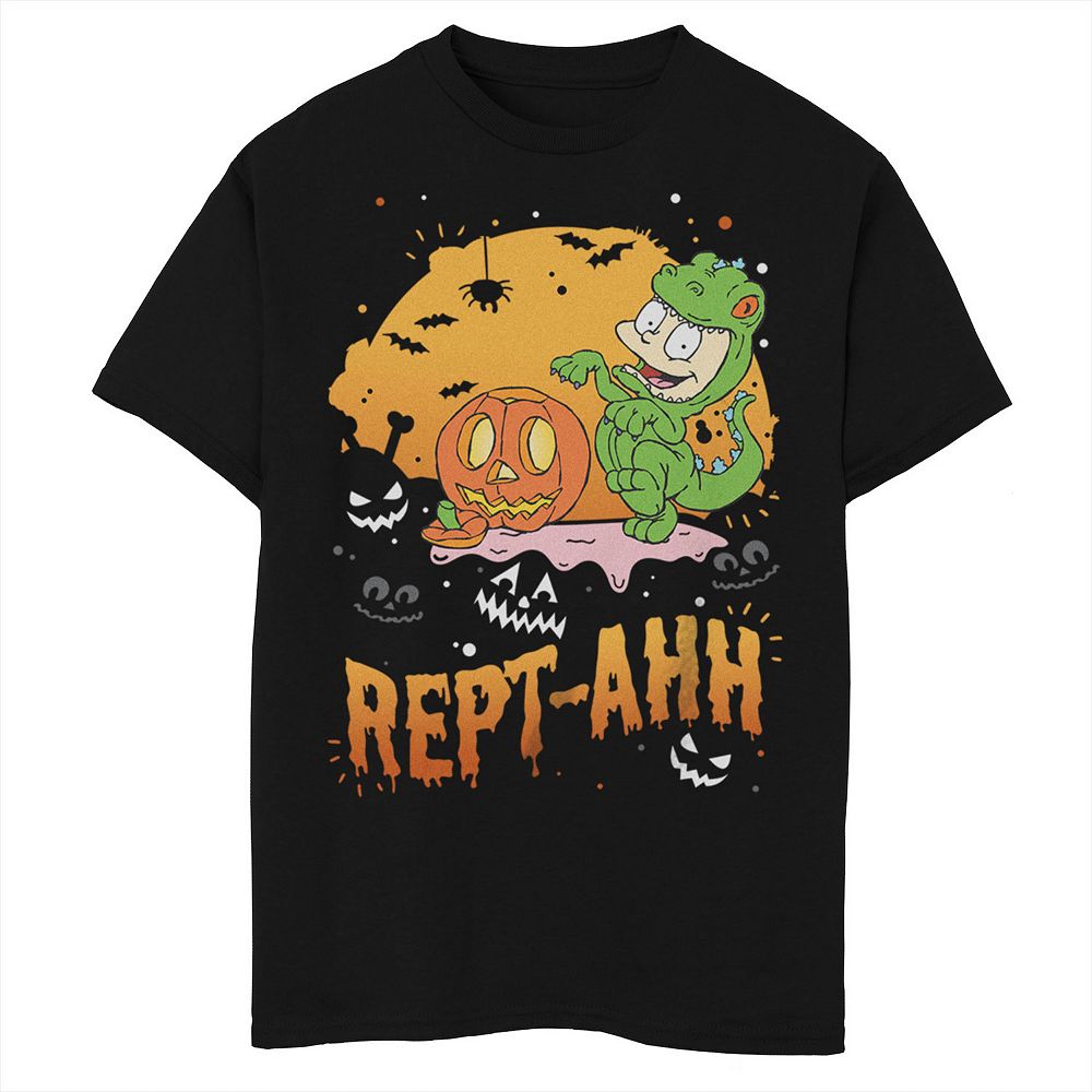 Boys 8-20 Nickelodeon Rugrats Halloween Tommy Pickles Reptar Costume ...
