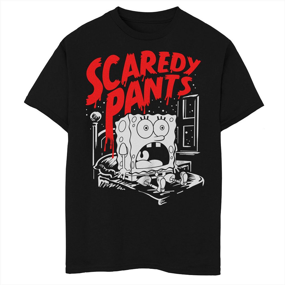 Boys Nickelodeon SpongeBob SquarePants Halloween Scaredy Pants Husky ...