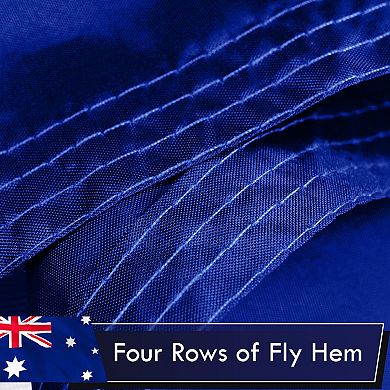 G128 2 Pack Australia 100D 3x5 Ft Printed Polyester Flags